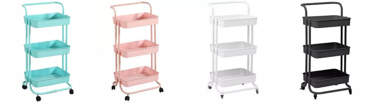 3 Tier Lash & Salon Trolley – Alpha Lash Supplies